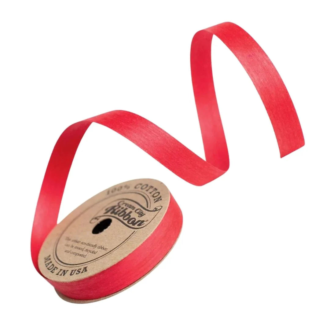 Natural Cotton Curling Ribbon – Compostable & Plastic-Free Gift Wrap R